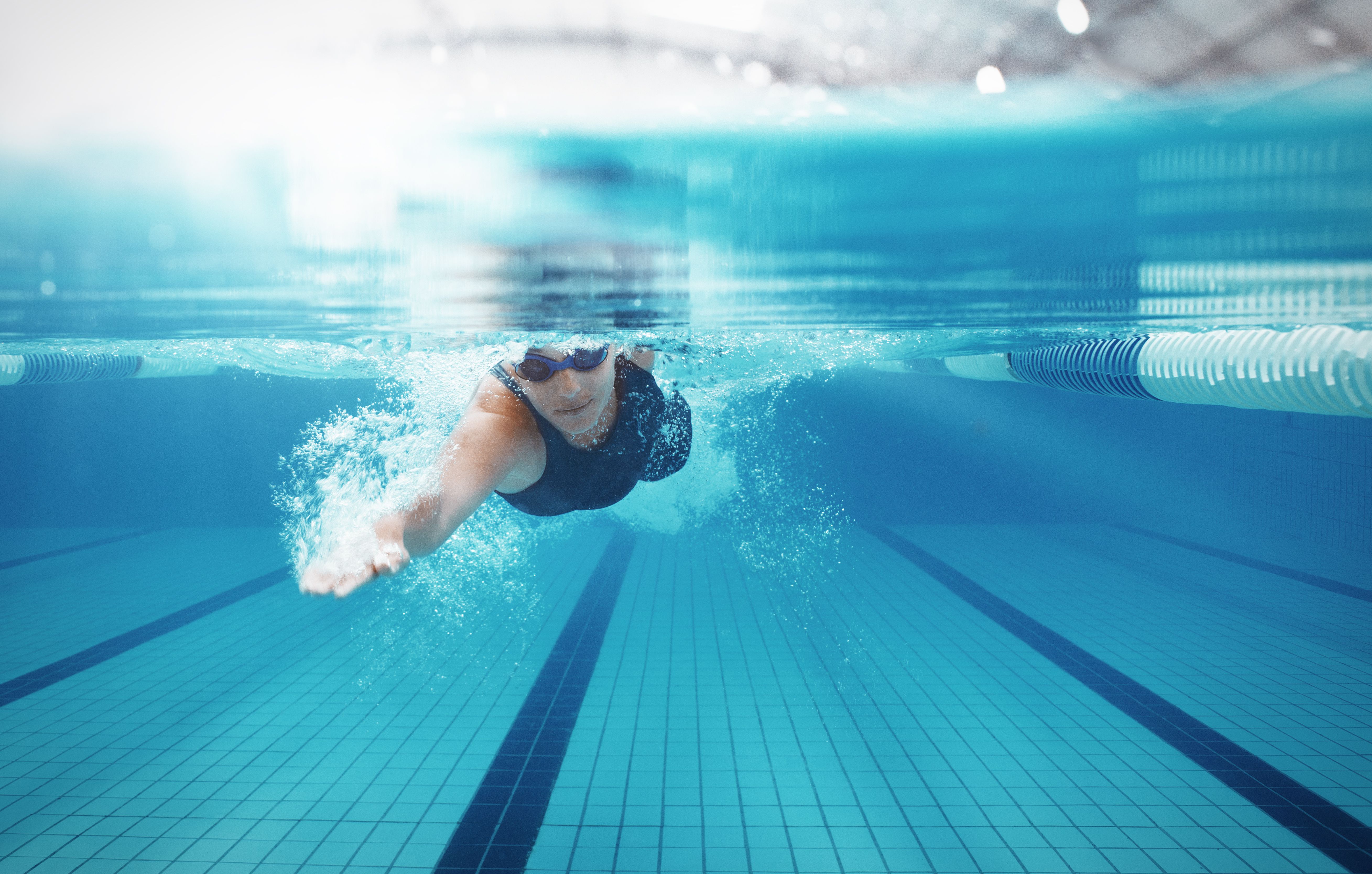 Entraînements de natation pour les débutants