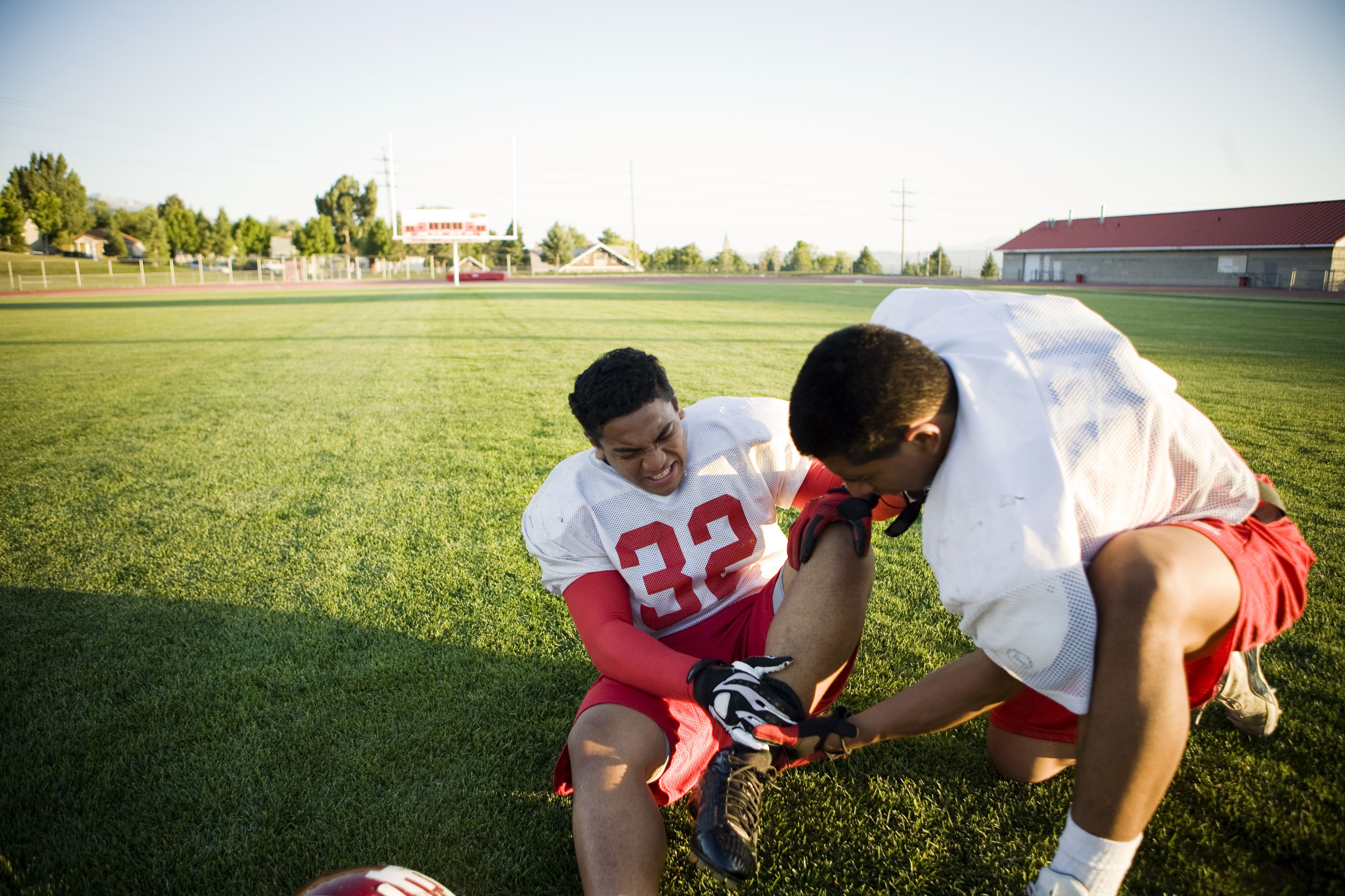 Les types courants de blessures liées au football
